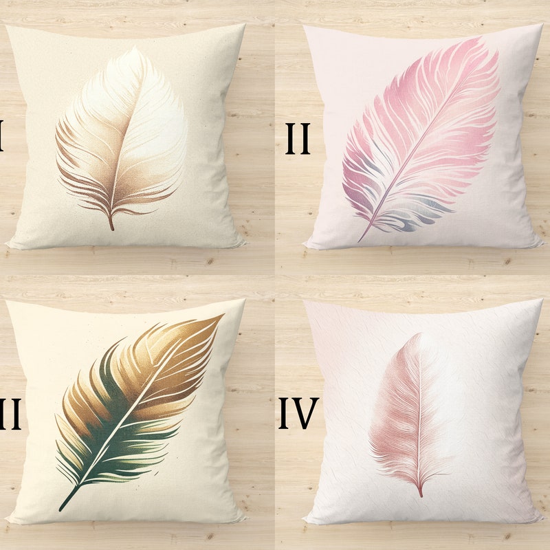 Feather Pillow - Etsy