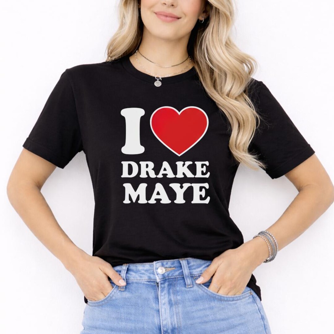I Heart Drake Maye Shirt, Drake Maye T-shirt, New England Football Fan ...