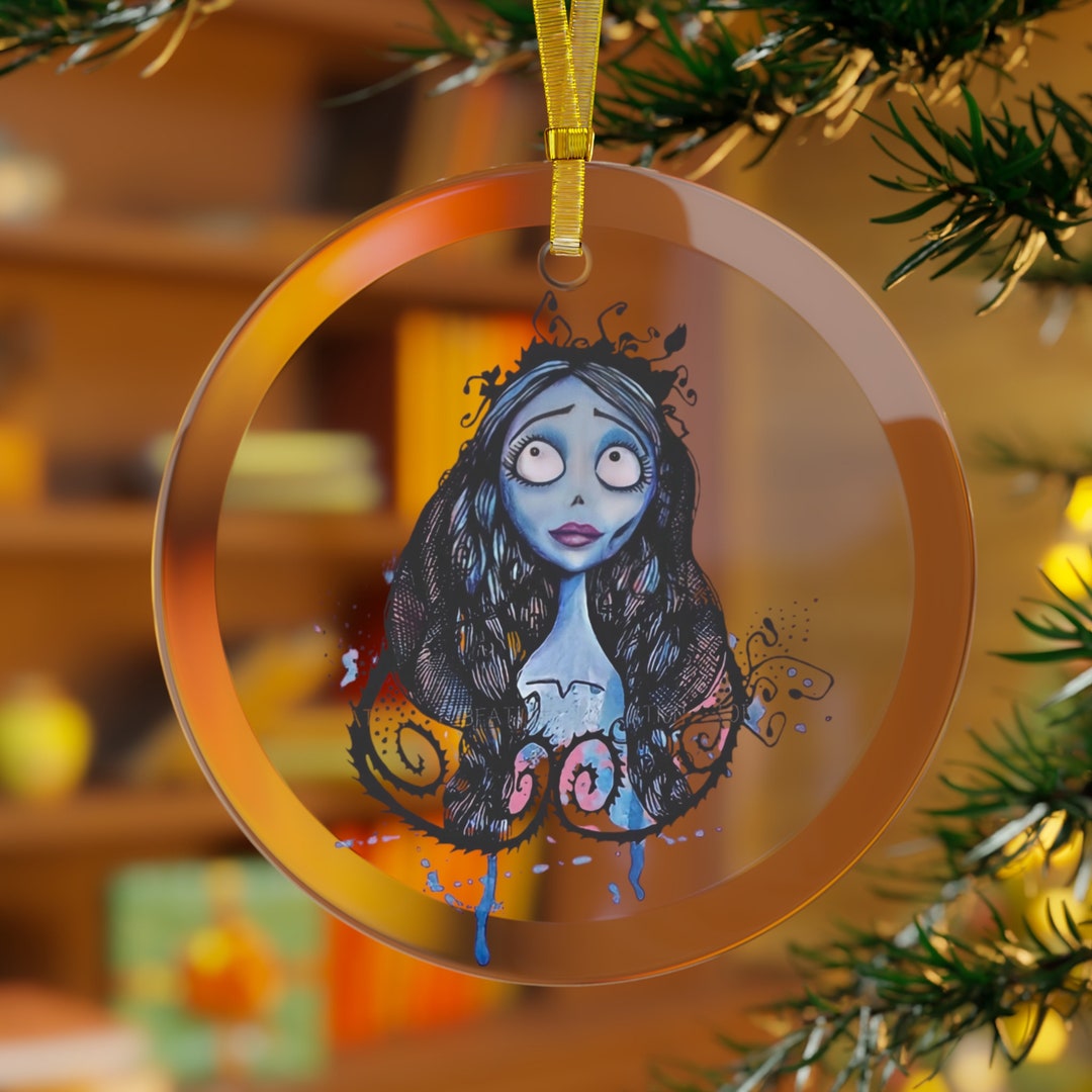 Corpse Bride Glass Ornament - Etsy