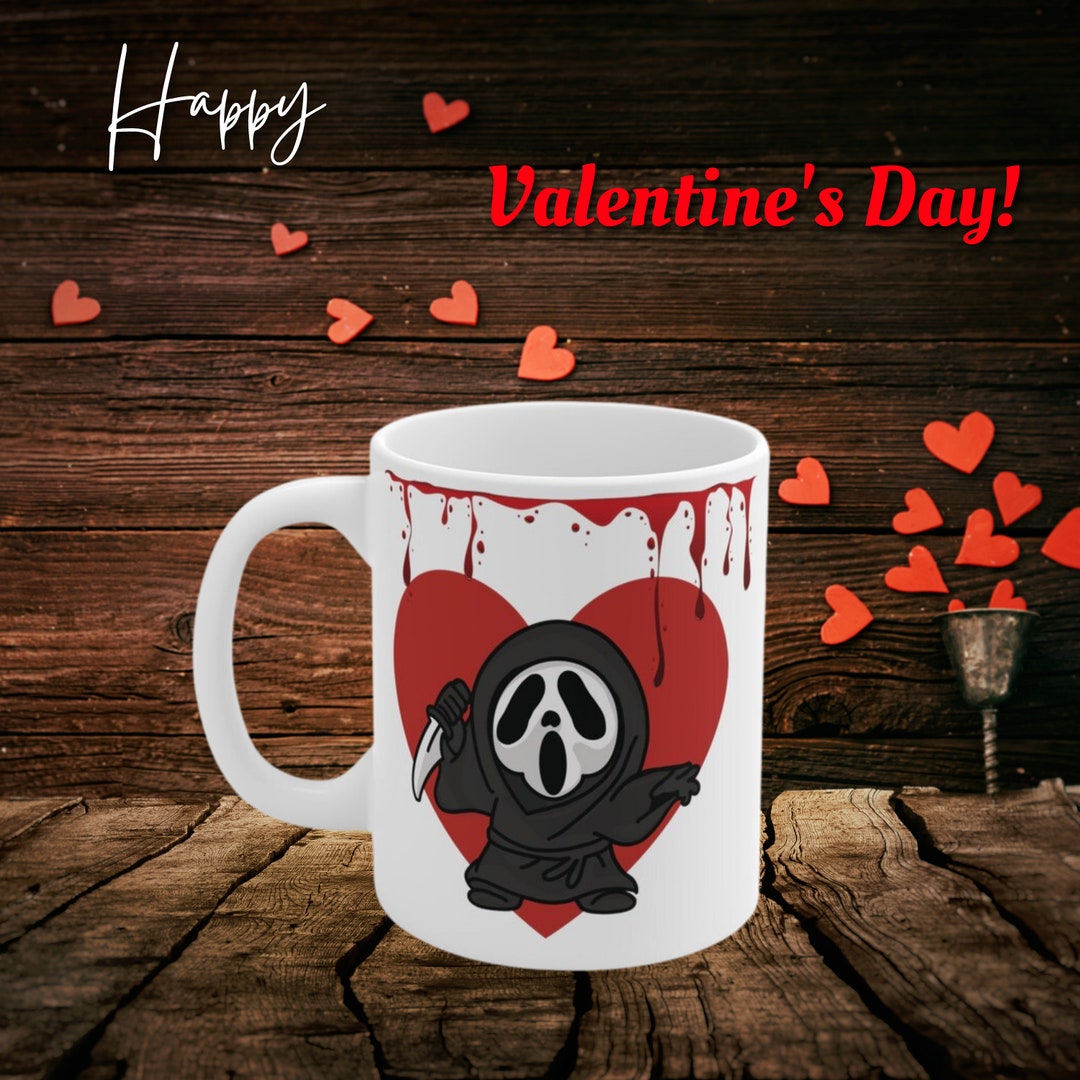 Valentines Day Scream Mug - Etsy
