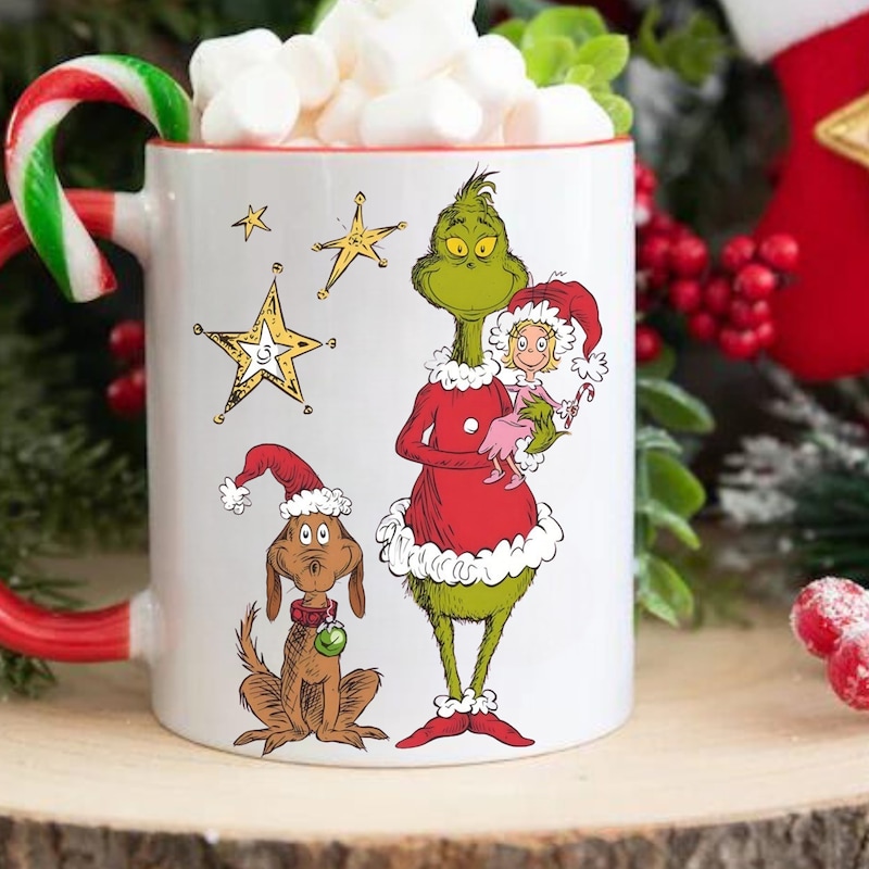 Grinch Mug - Etsy Canada