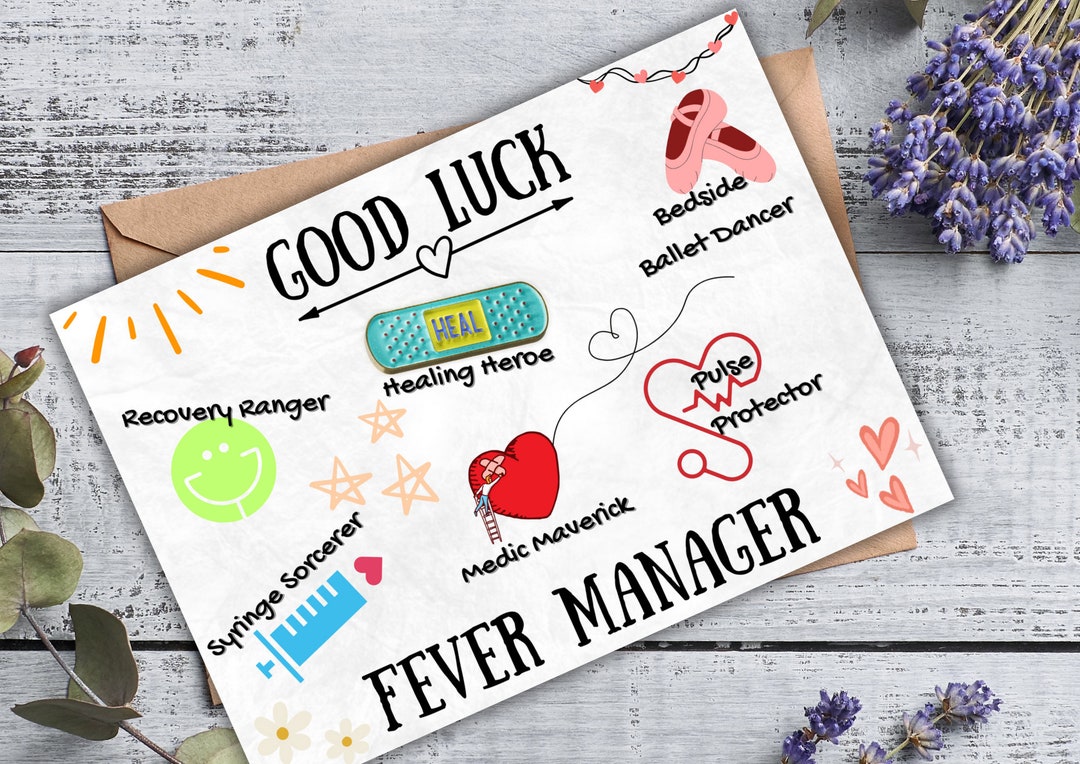 Nurse New Job Card Congratulation Card for Nurse Good Luck - Etsy