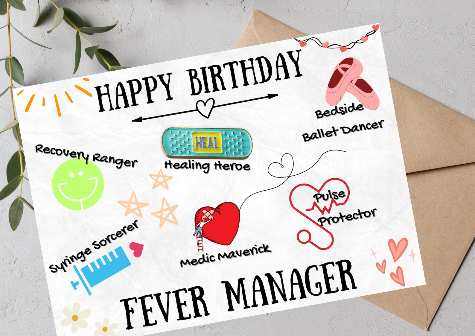 Nurse Happy Birthday Card Funny Nurse Birthday Cool Nurse - Etsy