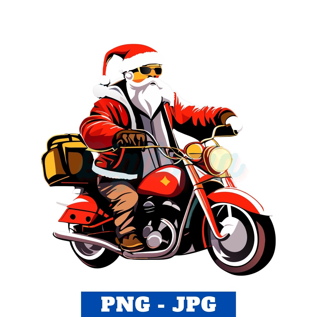 Santa Claus Png Jpg, Biker Santa Claus Png Jpg, Biker Santa Claus ...
