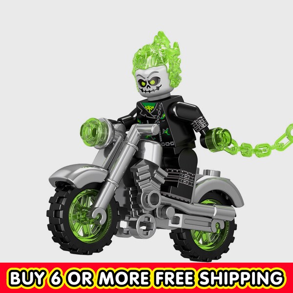 Ghost Rider Minifig - Etsy