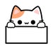 Text Sticker Cute Cat - Etsy