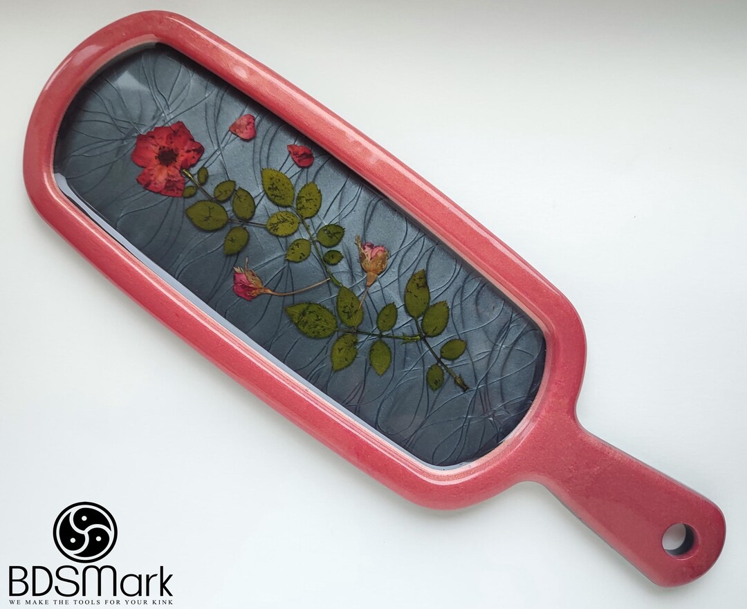 Rose Spanking Paddle With Real Flowers, One of a Kind - Etsy