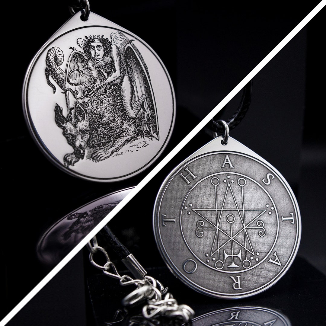 Duke Astaroth Discover All Secrets - Lesser Key of Solomon Seal Amulet ...