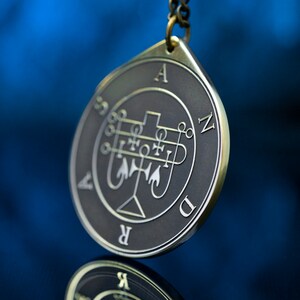 Marquis Andras Sowing Discord - Lesser Key of Solomon Seal Demon ...