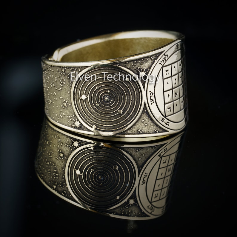 Goetia First Pentacle of Saturn Holy Planetary Seal of Solomon - Etsy