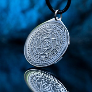 Shree Sudarshan Chakra Yantra Amulet Pendant Occult Magic Talisman - Etsy