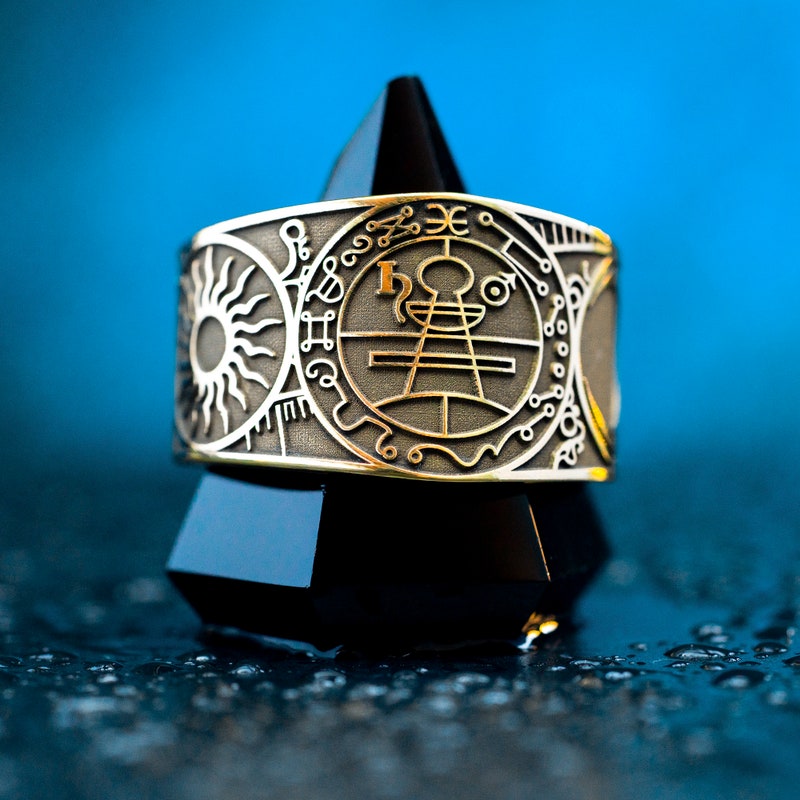 Seal of Solomon Ring - Etsy