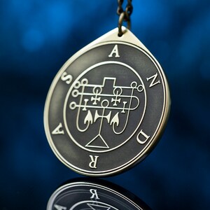 Marquis Andras Sowing Discord - Lesser Key of Solomon Seal Demon ...