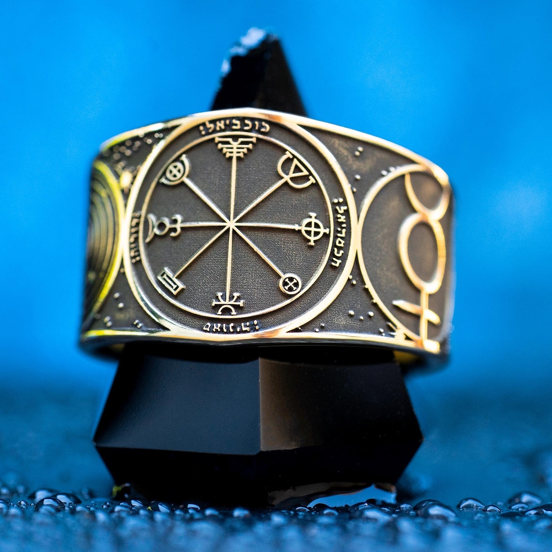 Goetia Third Pentacle of the Mercury Holy Planetary Seal of Solomon ...