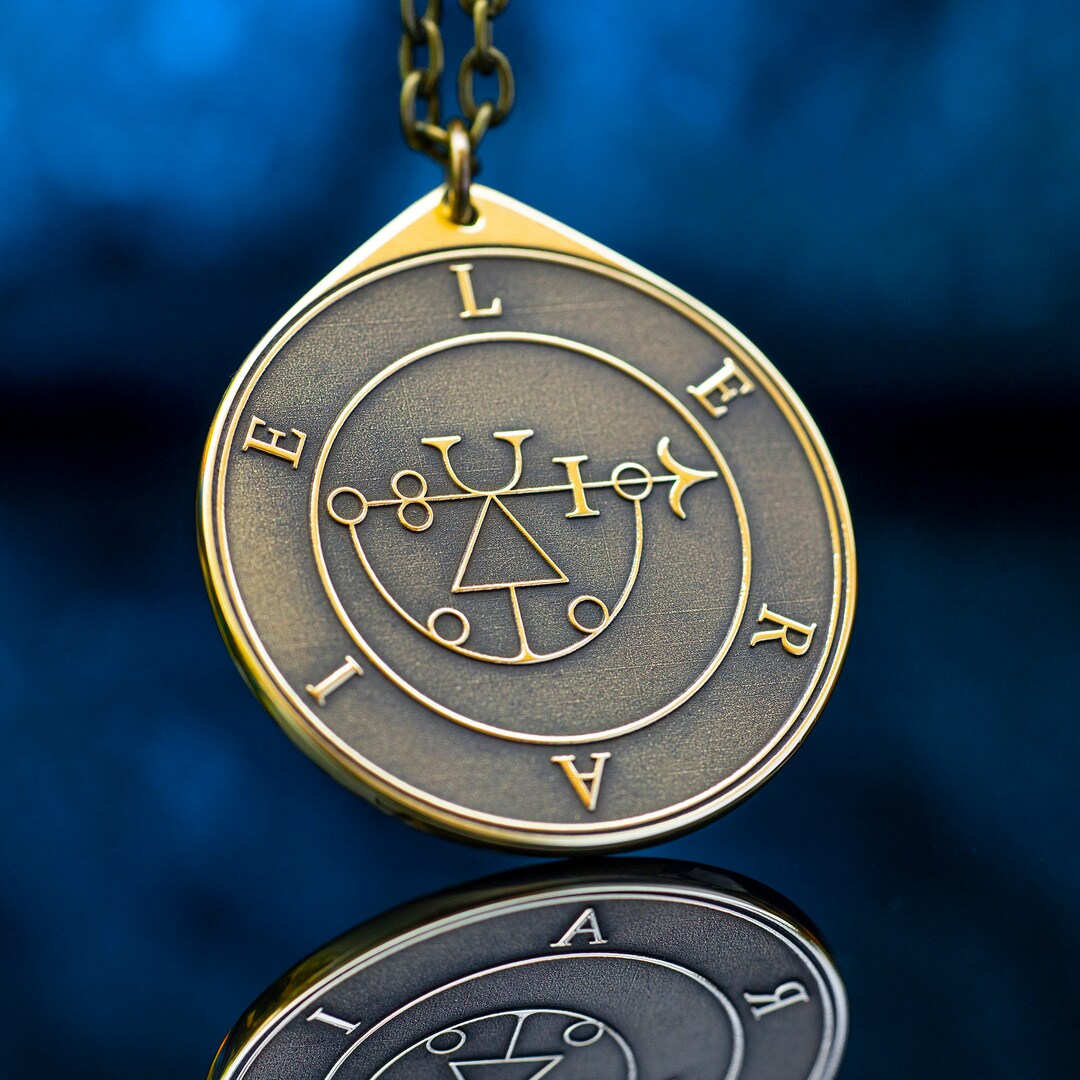 Marquis Leraie Demon of Sagittary - Lesser Key of Solomon Seal Pendant ...