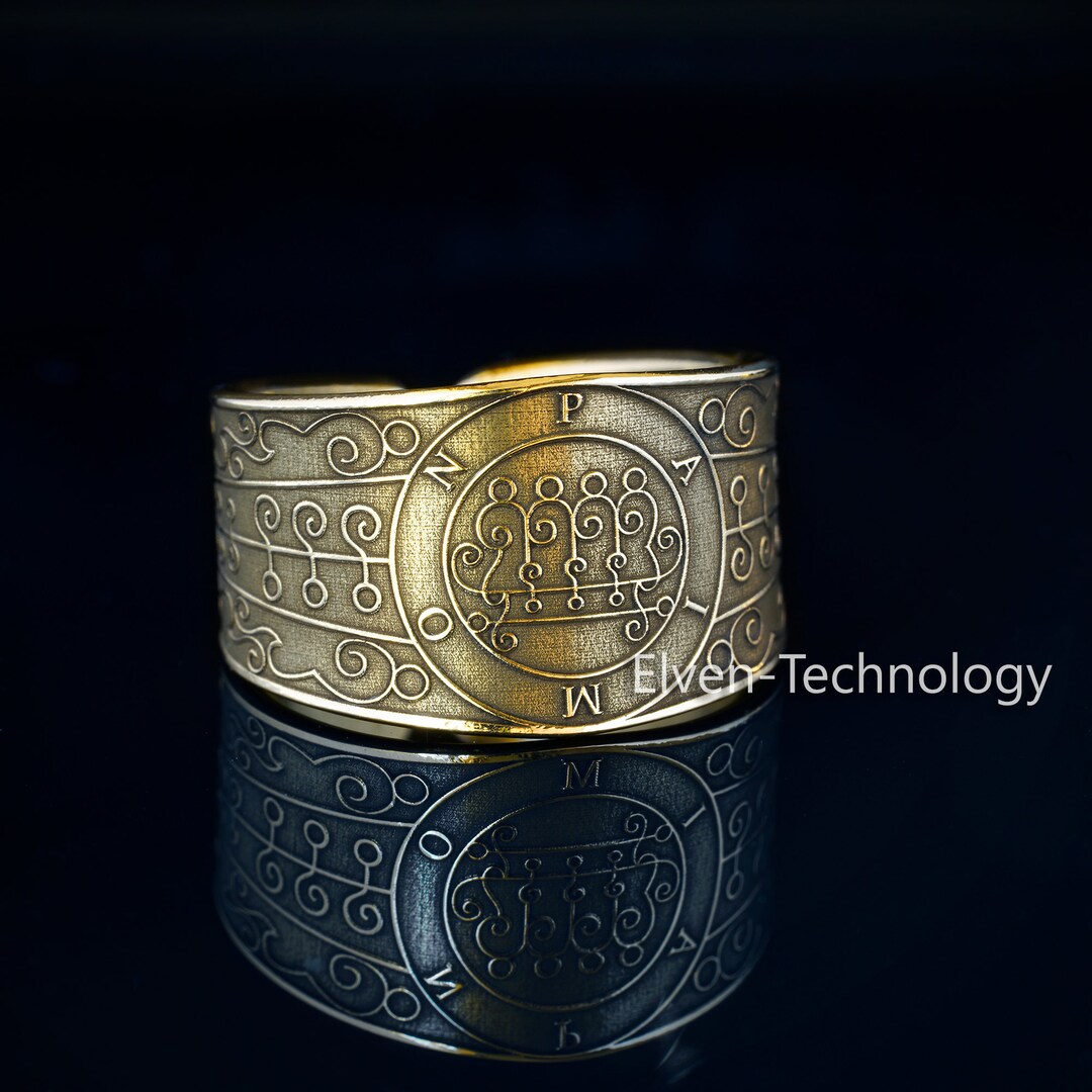 Great King Paimon Teacher of All Arts Occult Adjustable Ring - Etsy