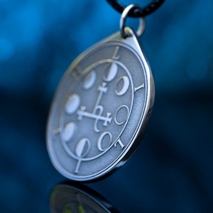 Lilith Seal Night and Moon Goddess Pendant, the Sacred Amulet, Seal of ...