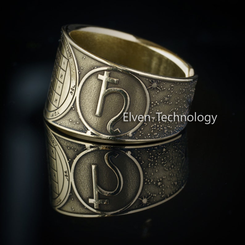 Goetia First Pentacle of Saturn Holy Planetary Seal of Solomon - Etsy