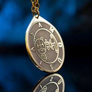 Great Duke Amdusias - Lesser Key of Solomon Seal Demon Pendant Amulet ...