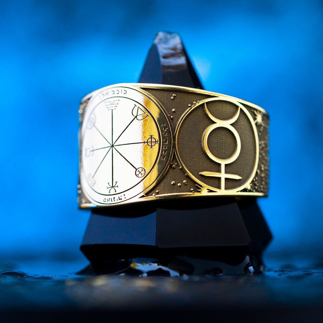 Goetia Third Pentacle of the Mercury Holy Planetary Seal of Solomon ...