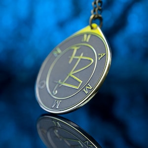 Mammon Spirit of Wealth - Lesser Key of Solomon Seal Demon Pendant ...