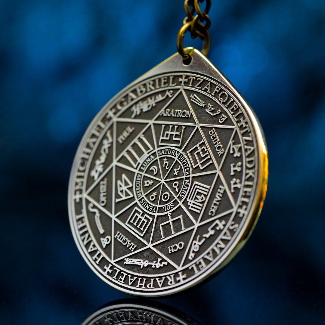 The Seal of the Seven Archangels by Asterion Seal Solomon Kabbalah ...