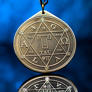 Hexagram of Solomon Sacred Geometry Seal Talisman Solomon Kabbalah ...