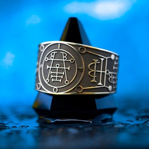 Mighty Prince Ipos Teacher of Time Knowledge Occult Adjustable Ring ...