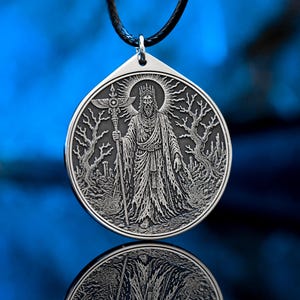 Ahriman Pendant: Angra Mainyu, Black Sun Talisman, Zoroastrian Demon ...