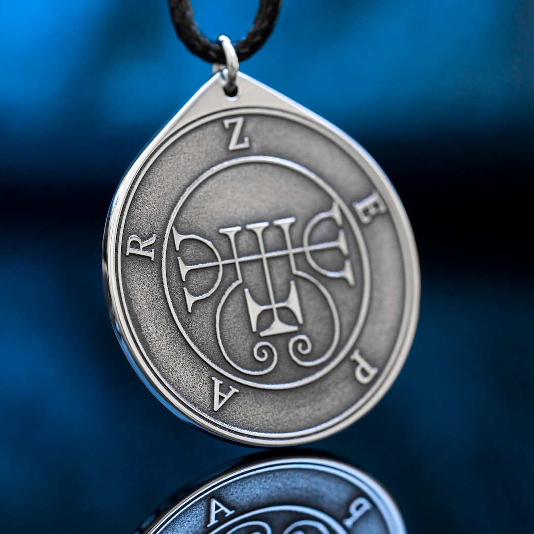 Duke Zepar Seal Pendant: Lesser Key of Solomon Amulet - Etsy