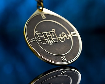 ZEPAR Necklace Sigil Demon Duke Day Demon Goetia Goetic - Etsy