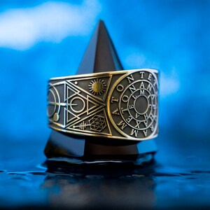 Magic Disc of Solomon Protection From Evil Spirits Sacred Geometry Seal ...