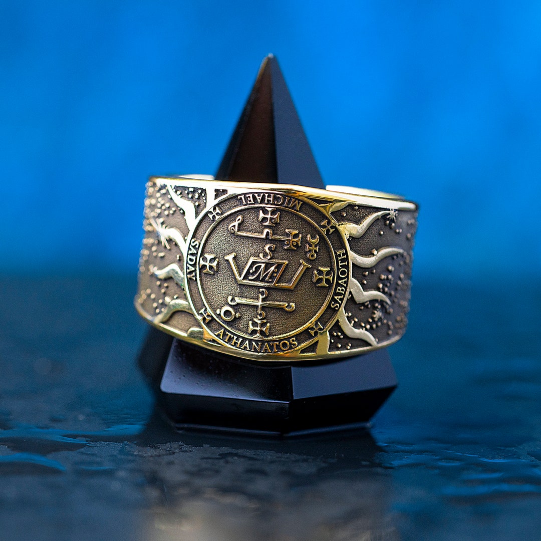 MICHAEL Seal Ring: Archangel of Protection and Divine Power, Solomon ...