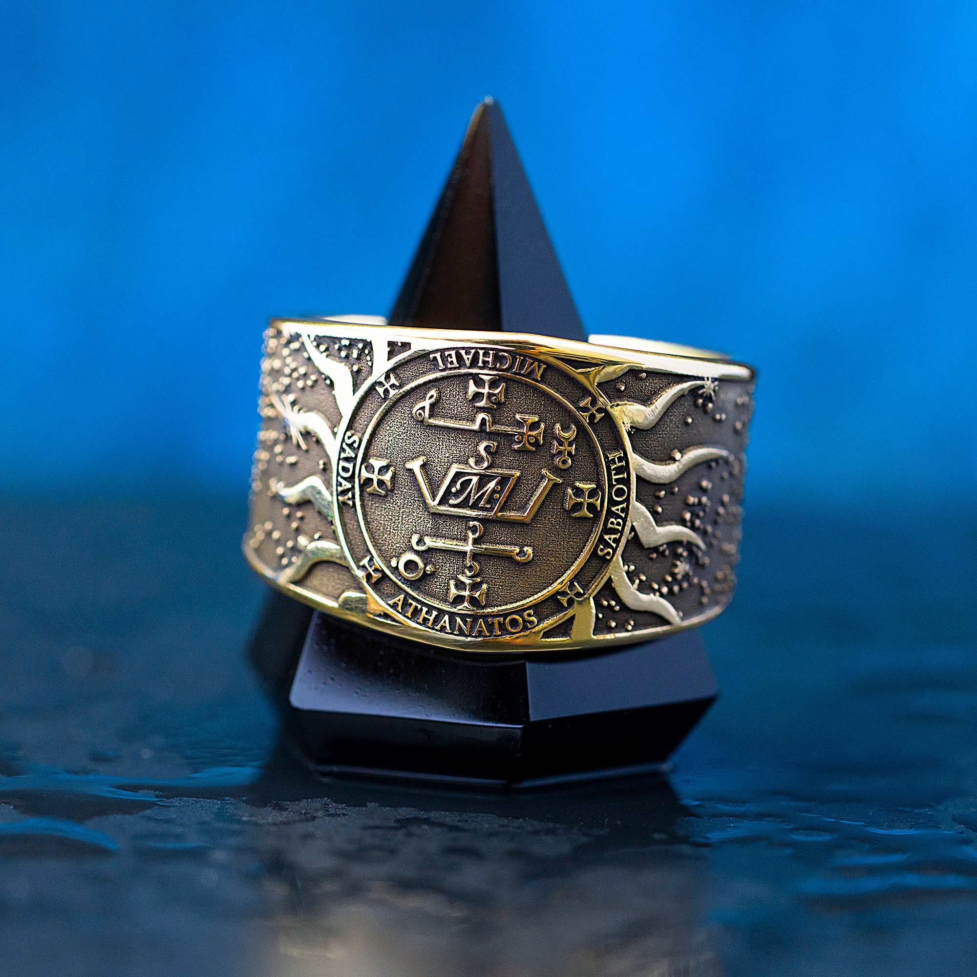 MICHAEL Seal Ring: Archangel of Protection and Divine Power, Solomon ...