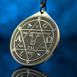Hexagram of Solomon Sacred Geometry Seal Talisman Solomon Kabbalah ...