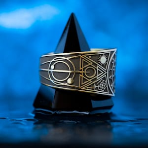 Magic Disc of Solomon Protection From Evil Spirits Sacred Geometry Seal ...