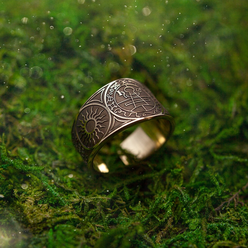 Seal of Solomon Ring - Etsy