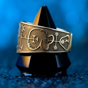 Clauneck Seal Ring: Demon of Prosperity and Wealth, Solomon Goetia ...