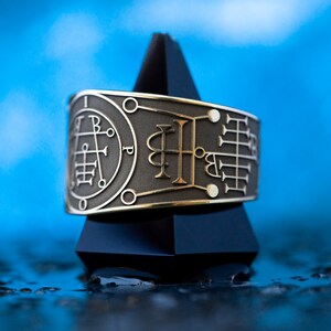 Mighty Prince Ipos Teacher of Time Knowledge Occult Adjustable Ring ...