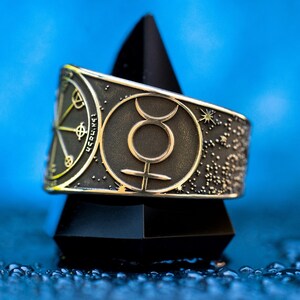 Goetia Third Pentacle of the Mercury Holy Planetary Seal of Solomon ...