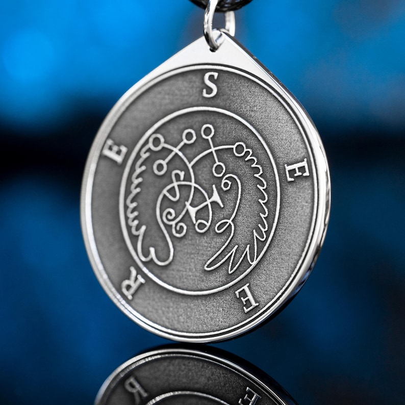 Seere Seal Pendant: Demon of Speed and Sudden Fortune, Solomon Goetia ...