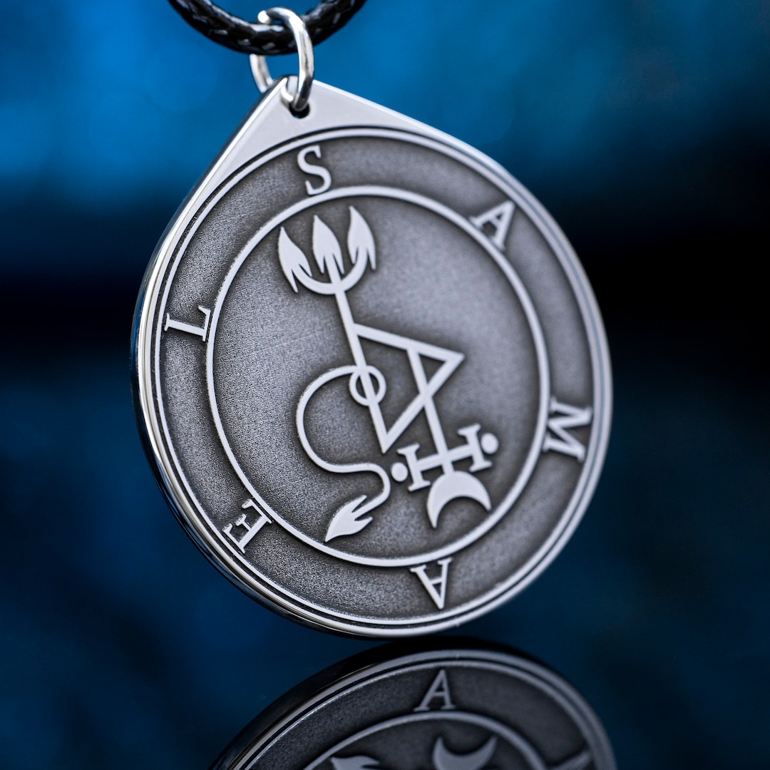 Samael Seal Pendant: Archdemon of Transformation and Death, Goetia ...