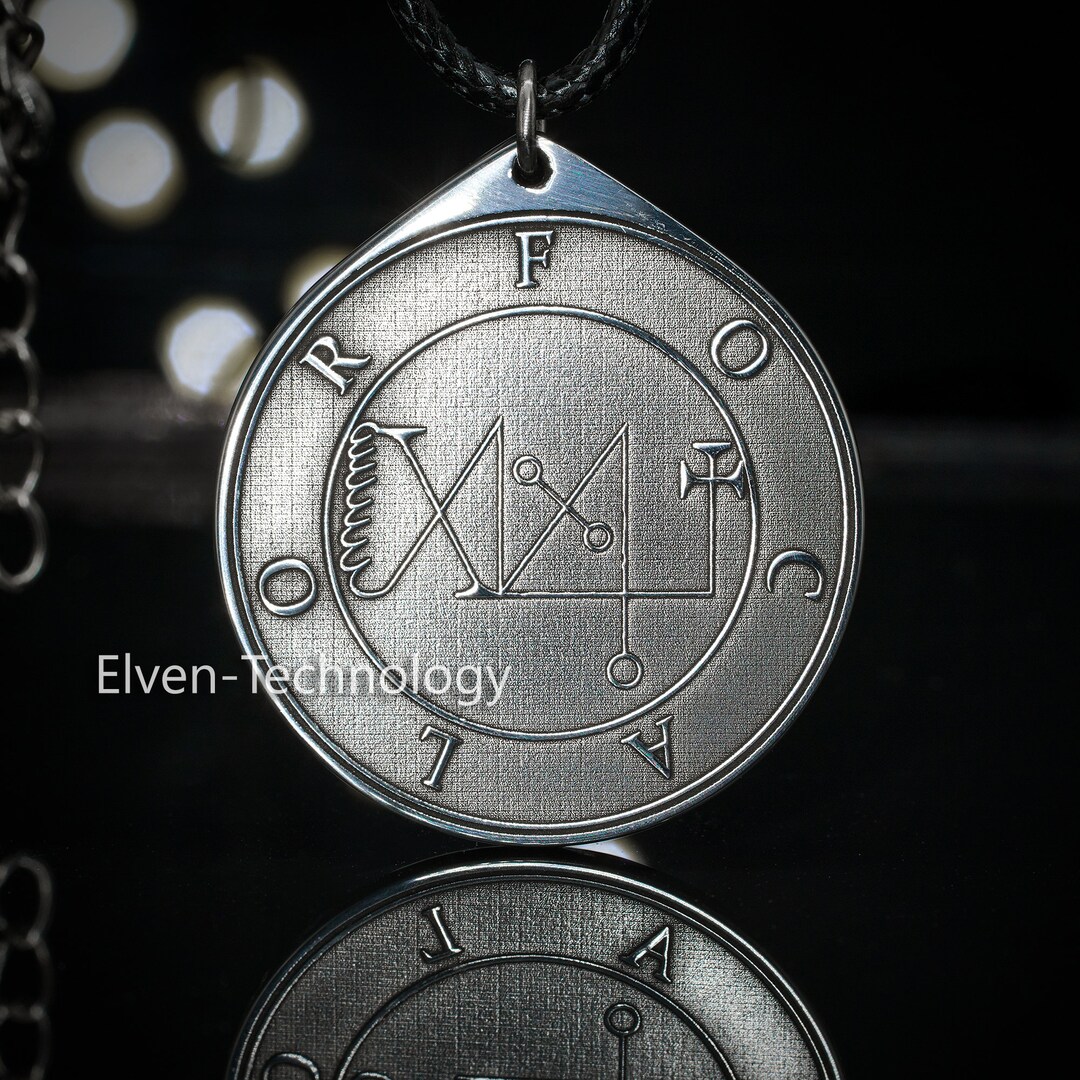 Duke Focalor Demon of Winds and Seas - Lesser Key of Solomon Seal Demon ...