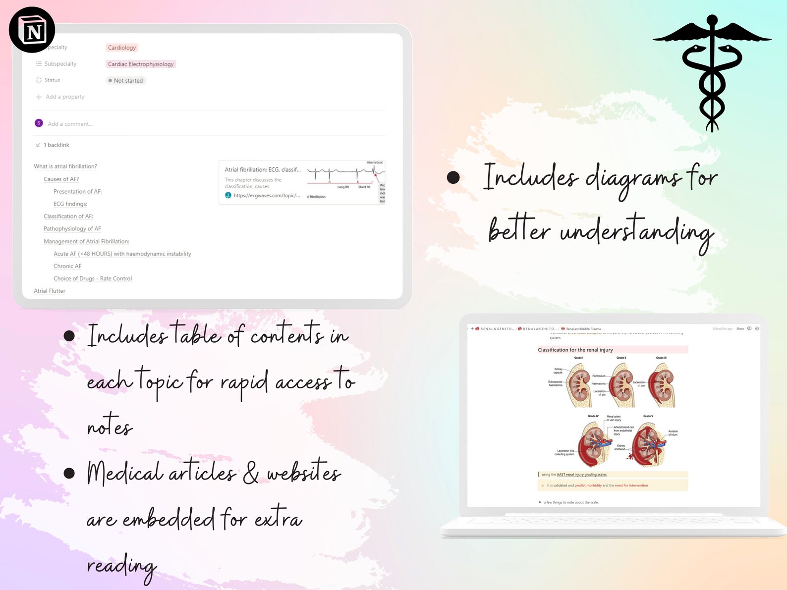 Internal Medicine Notion Template: Complete Medical School Notes ...