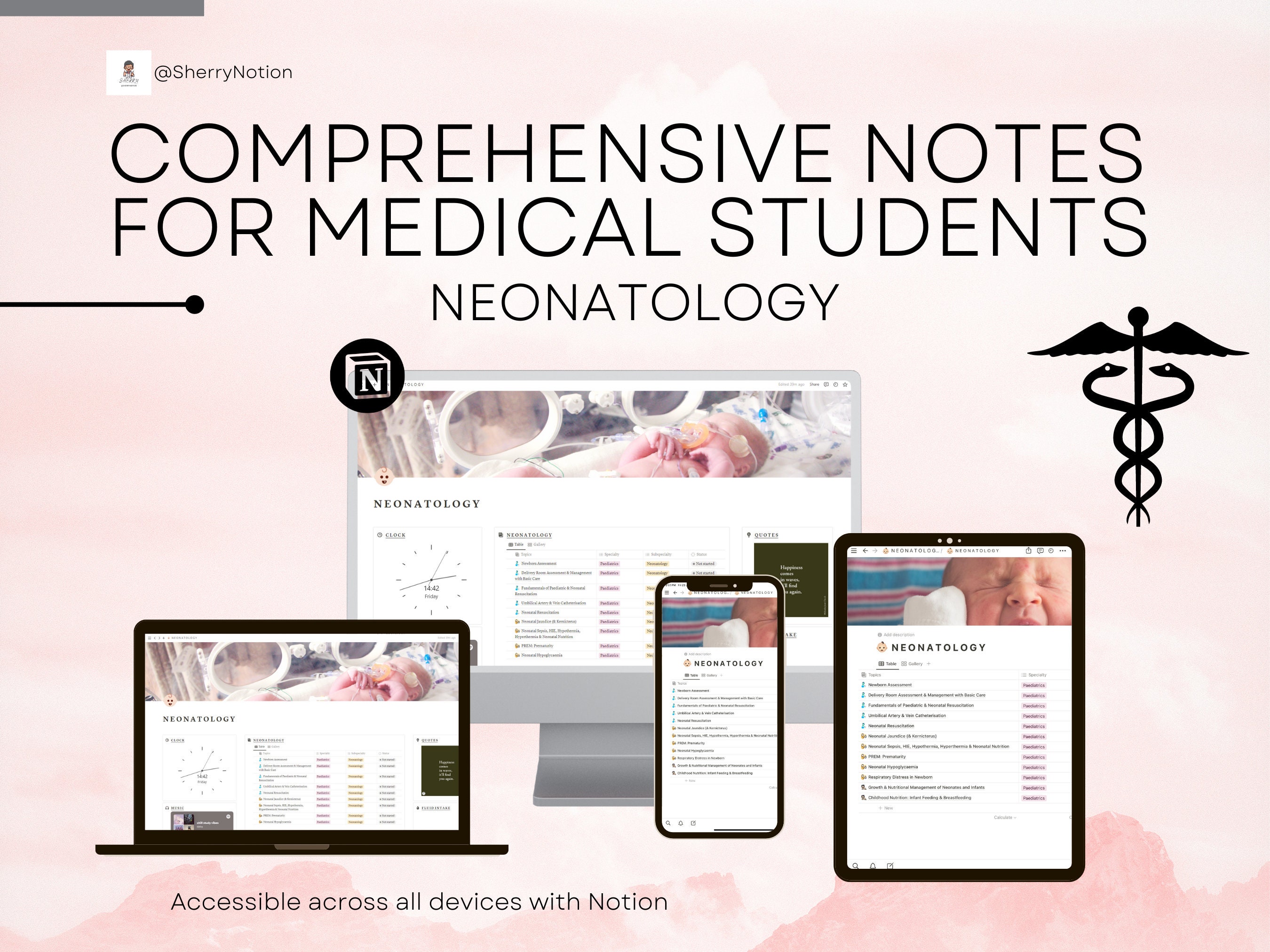 Notion Templates for Medical Students | Medical Notes | Digital Notes ...
