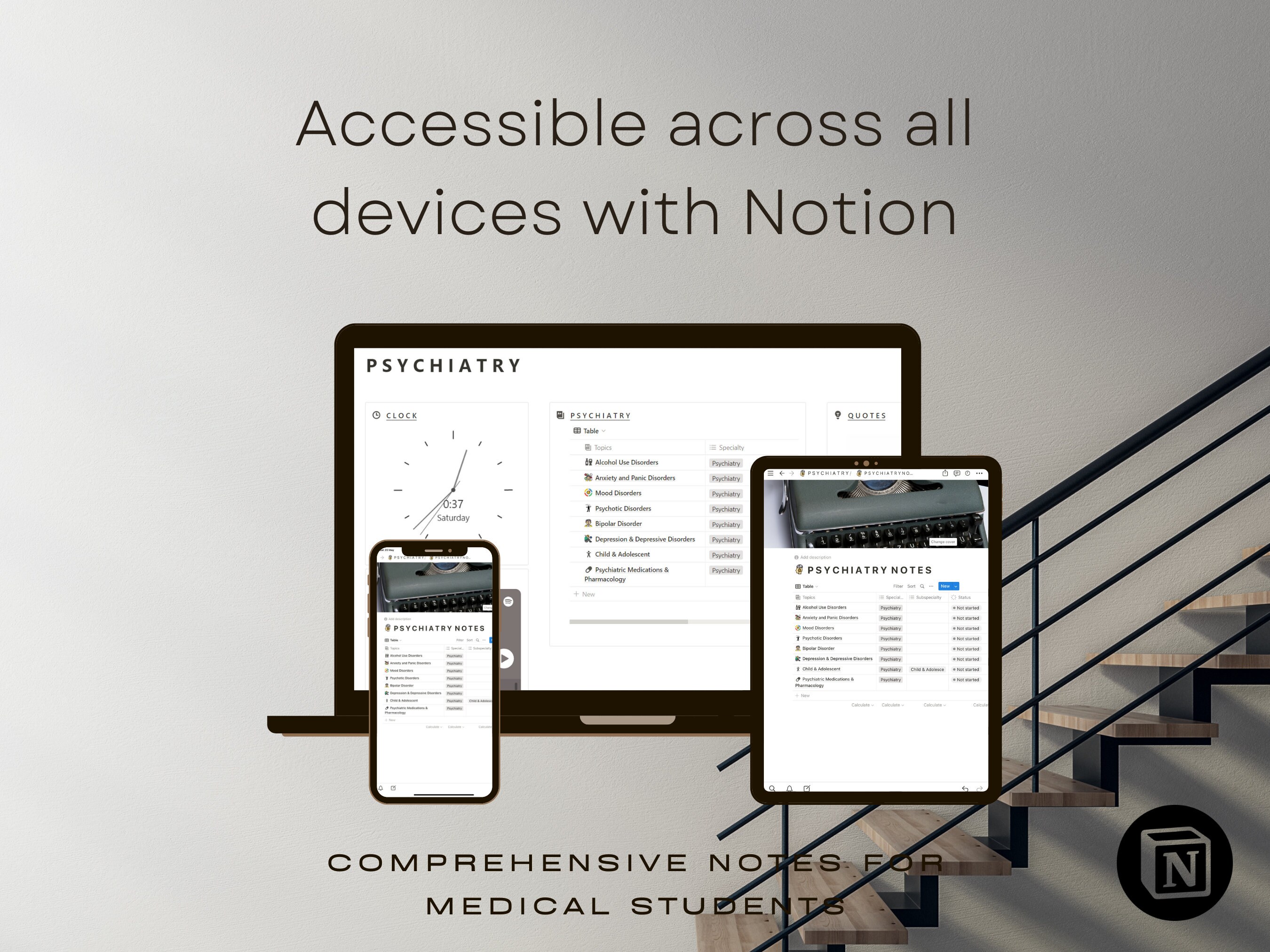 Notion Templates for Medical Students | Medical Notes | Digital Notes ...