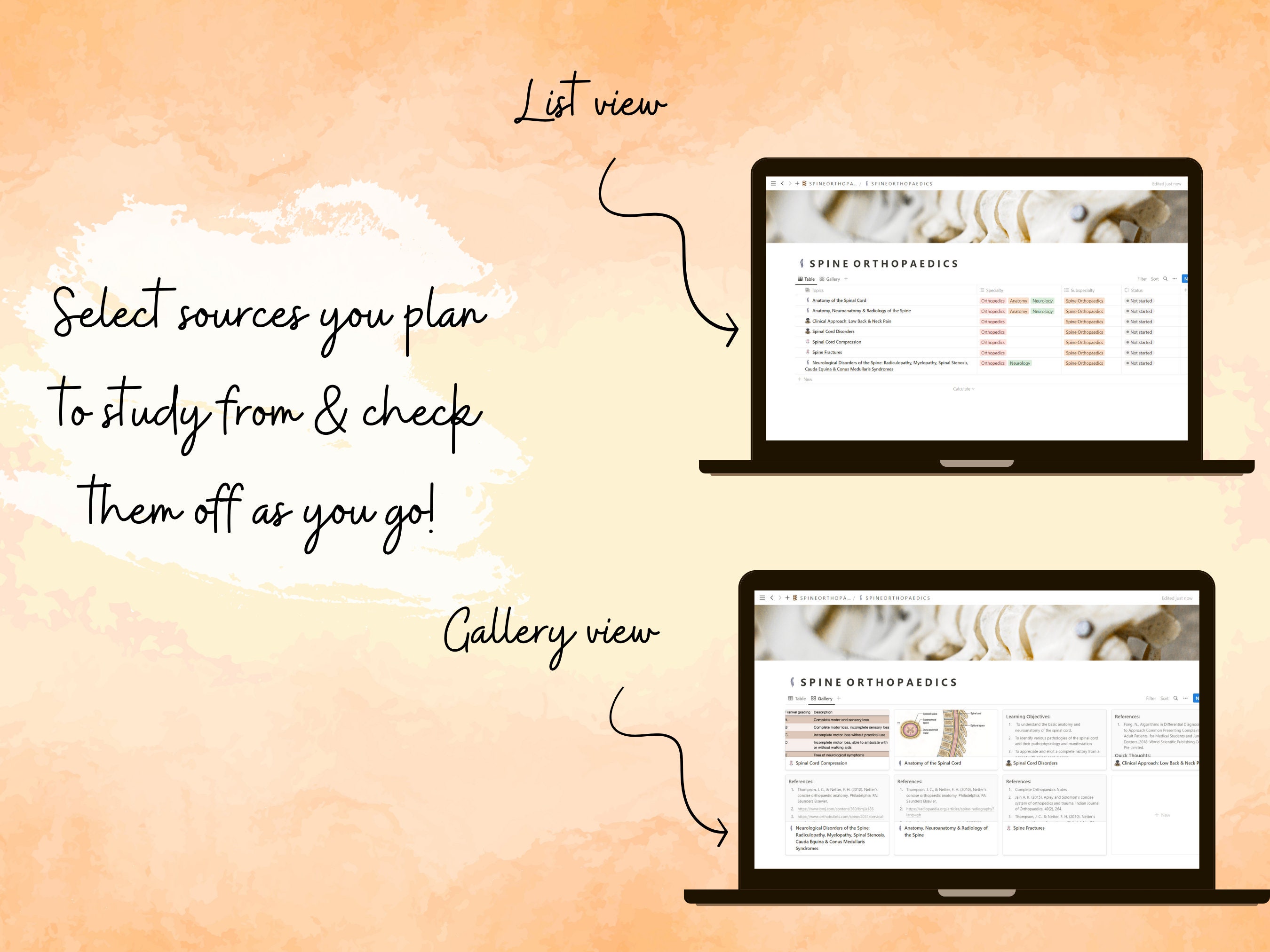 Notion Templates for Medical Students | Medical Notes | Digital Notes ...