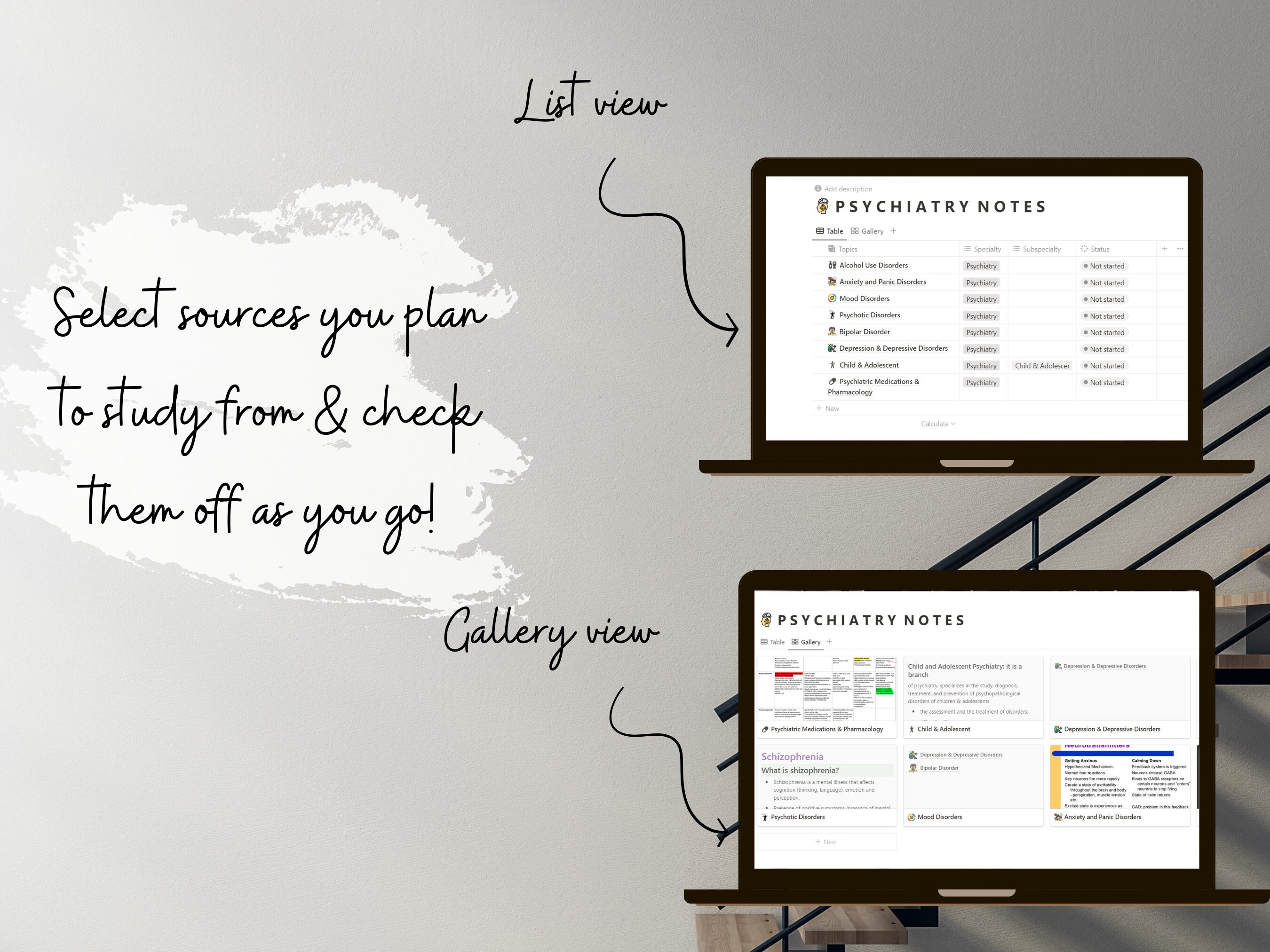Notion Templates for Medical Students | Medical Notes | Digital Notes ...