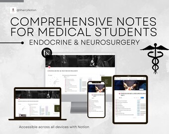 Notion Templates for Medical Students | Medical Notes | Digital Notes ...