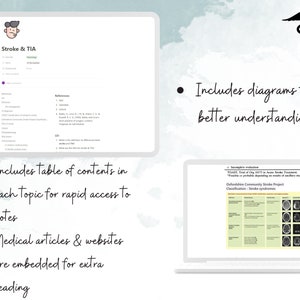 Notion Templates for Medical Students | Medical Notes | Digital Notes ...